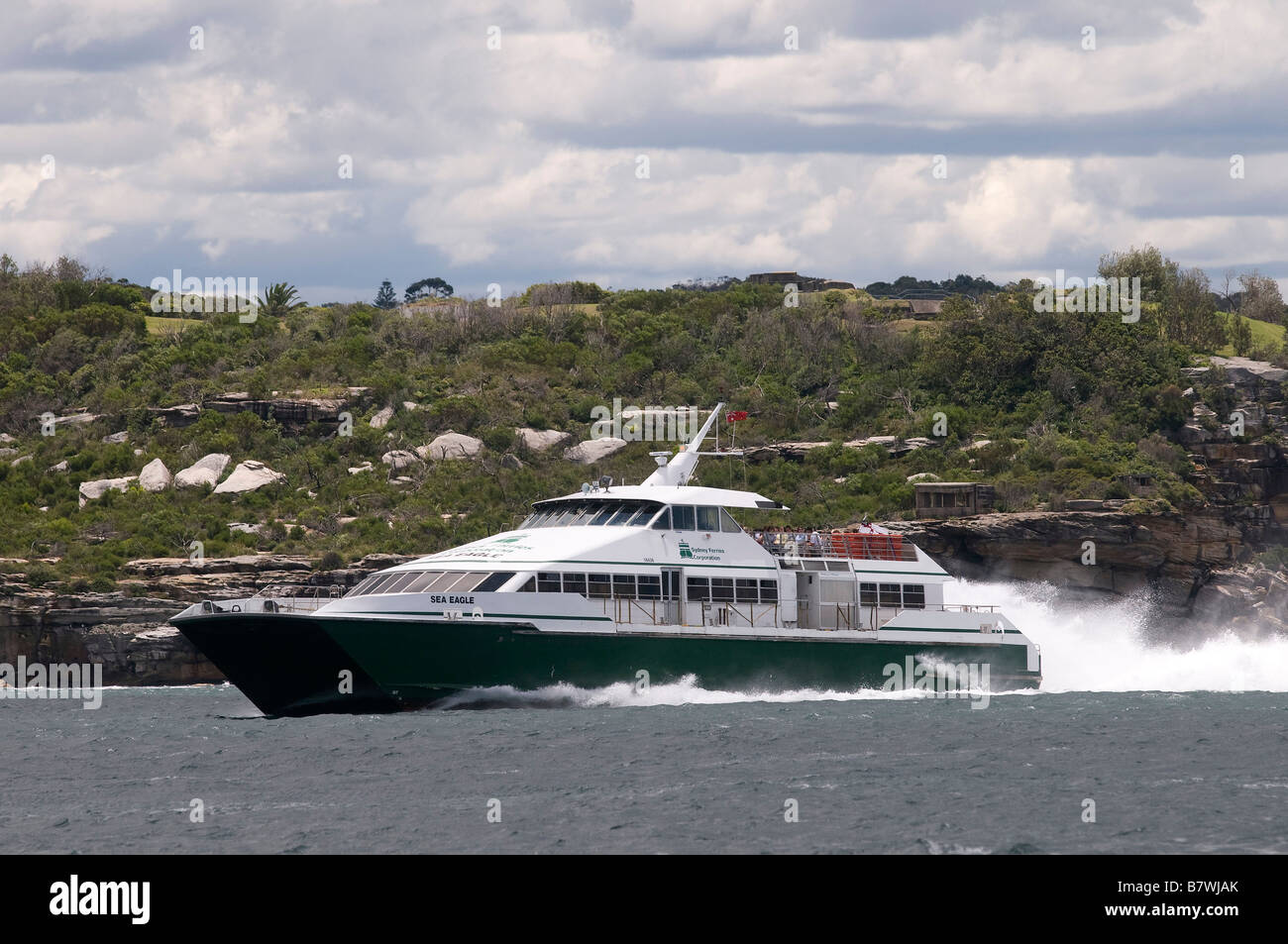 Sydney harbour ferry Stock Photo - Alamy