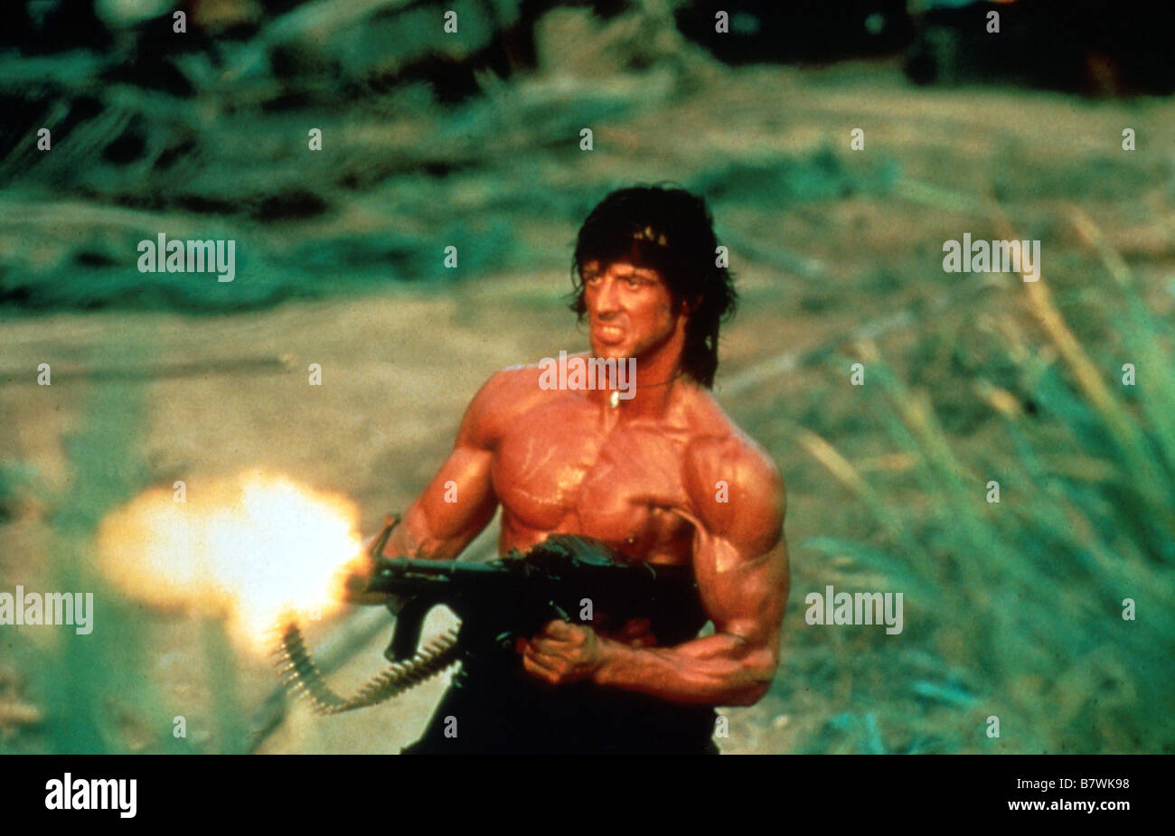 Rambo II Rambo First Blood Part II Année 1985 usa Sylvester Stallone ...