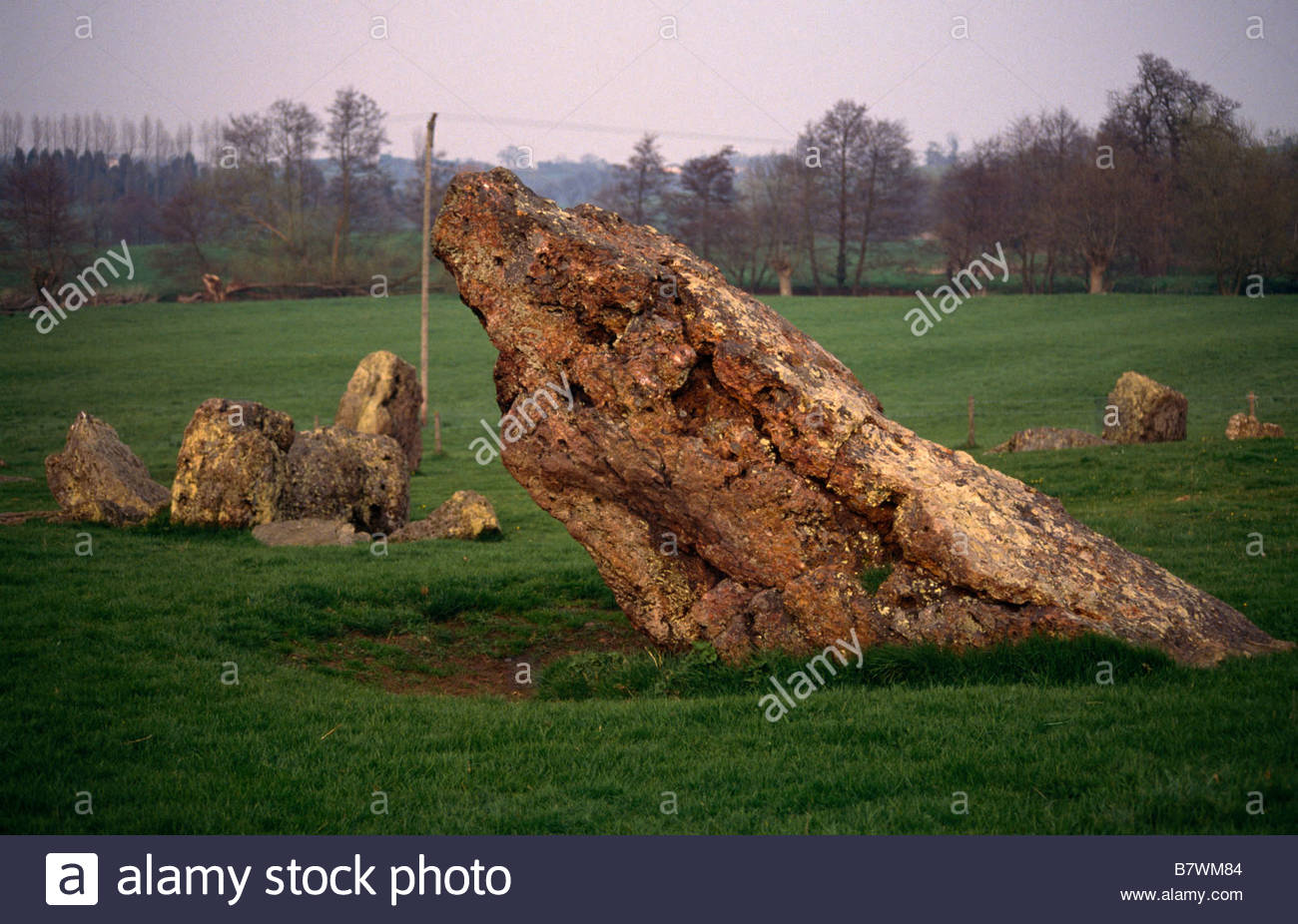 Stanton Drew Stone Circle Stock Photos & Stanton Drew Stone Circle ...