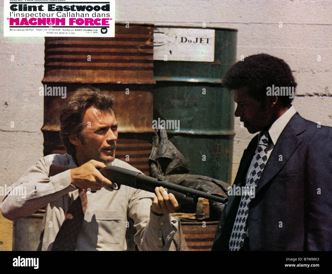Magnum Force Year: 1973 Clint Eastwood Director: Ted Post Stock Photo ...
