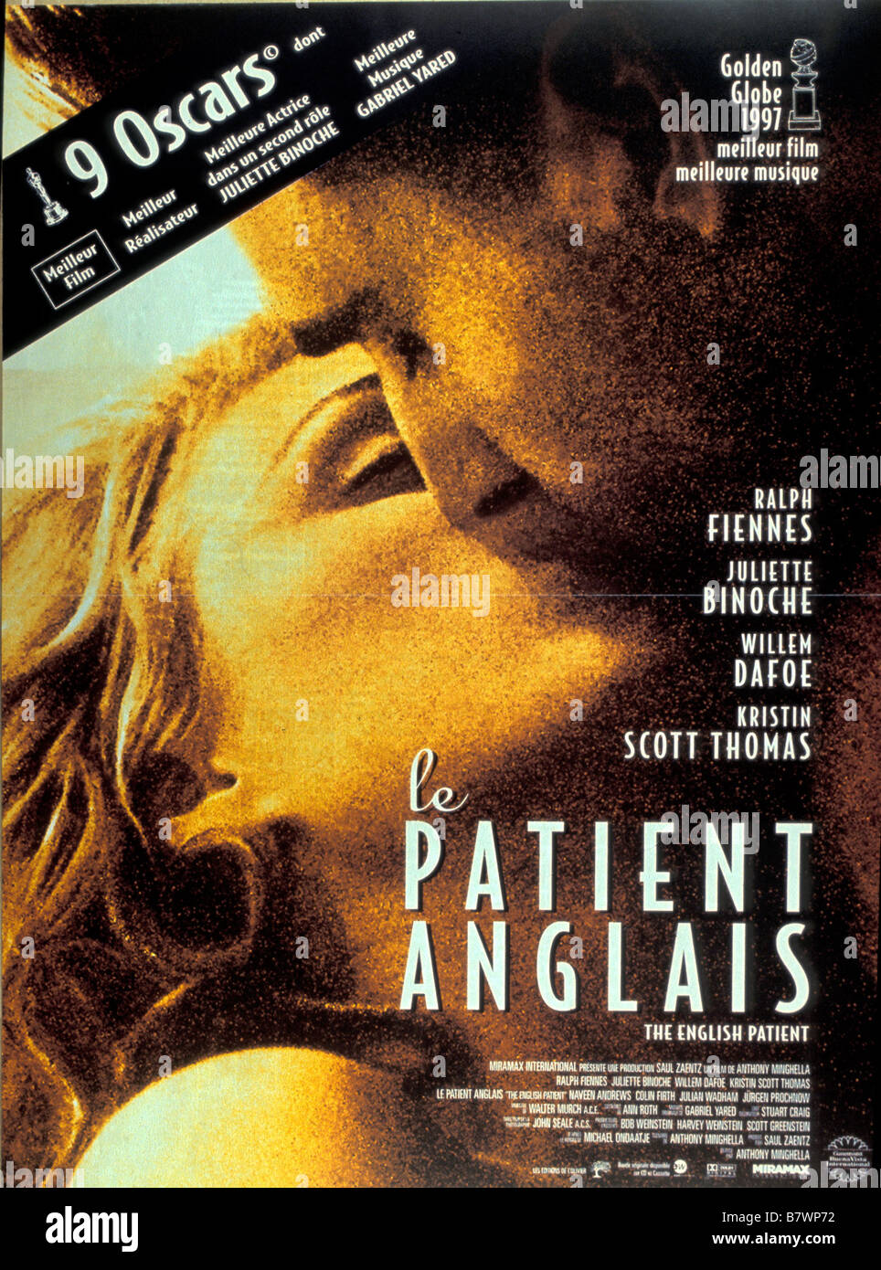 The English Patient Year: 1996 USA Affiche , Poster Director: Anthony Minghella Stock Photo - Alamy