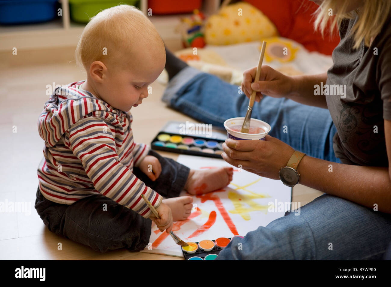 Watercolor painting germany hi-res stock photography and images - Alamy