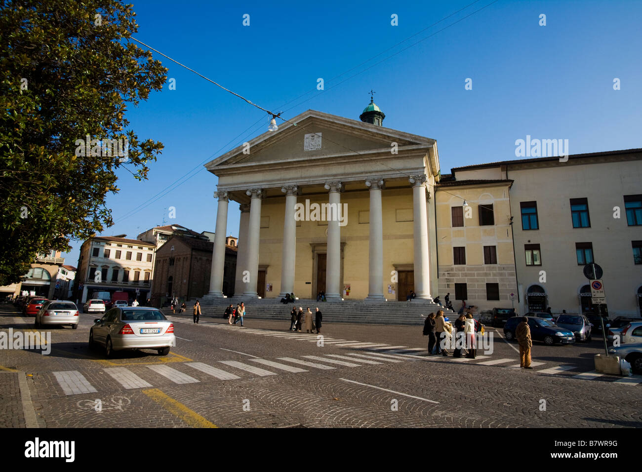 Large Building in Italy Stock Photo - Alamy