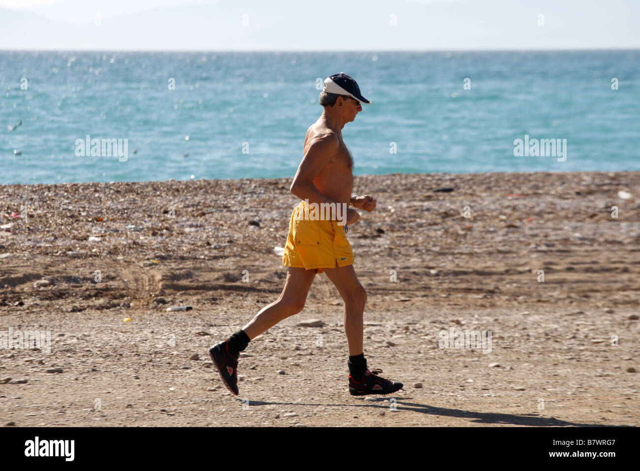Jogging man longevity hi-res stock photography and images - Alamy
