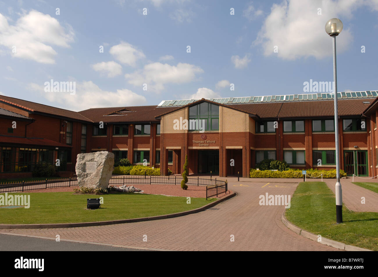 The Thomas Telford School in Shropshire Stock Photo - Alamy