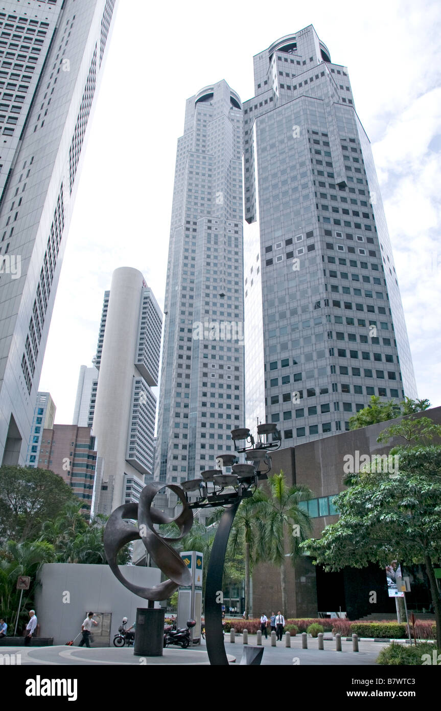 Raffles commercial buildings hi-res stock photography and images - Alamy