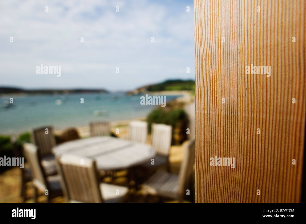 The Flying Boat Restaurant Terrace. Tresco The Isles of Scilly ...