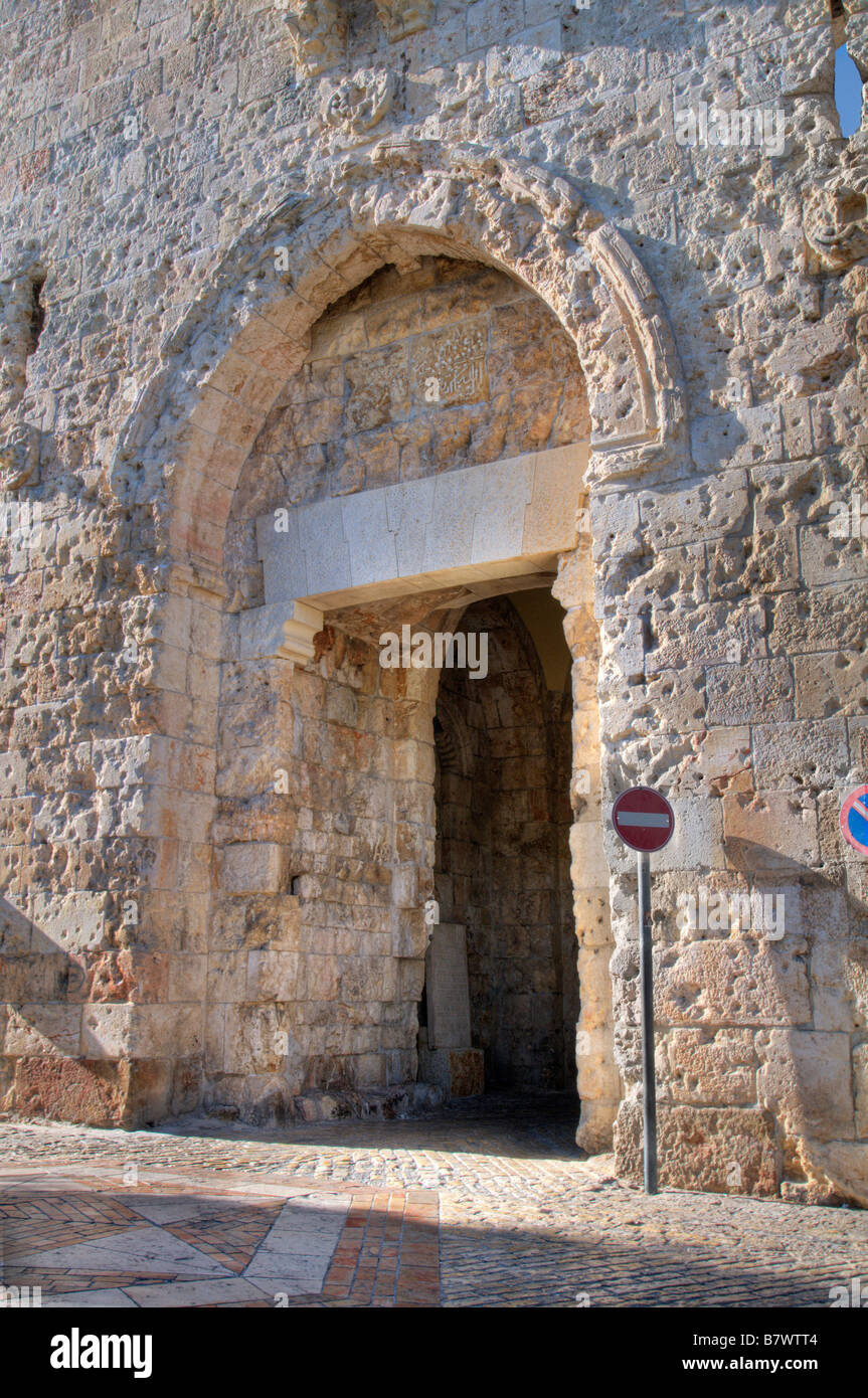 Zion Gate, Jerusalem, Israel Stock Photo - Alamy
