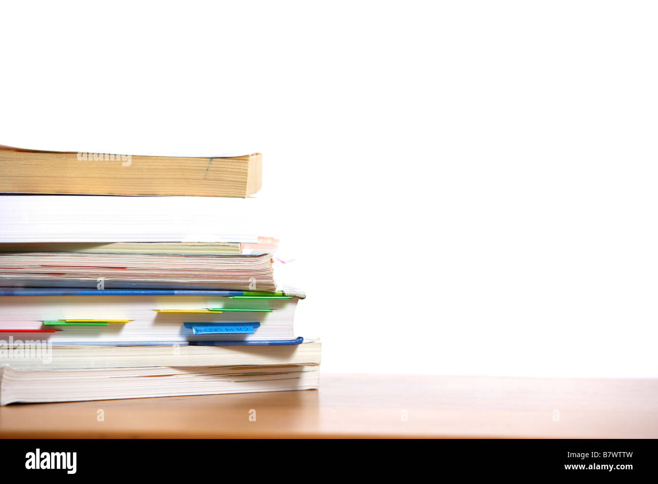 Stack of books tall hi-res stock photography and images - Alamy