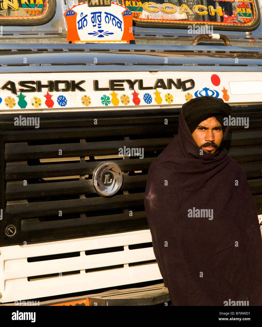 Indian truck driver hi-res stock photography and images - Alamy
