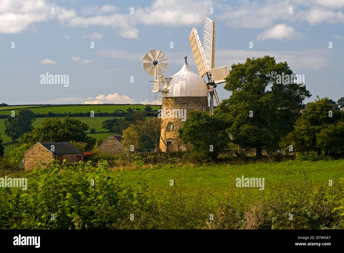 Heage Windmill in the Amber Valley Derbyshire England UK Stock Photo ...
