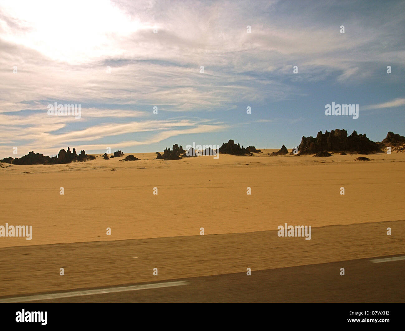 the Sahara Desert near Djanet, Algeria Stock Photo - Alamy