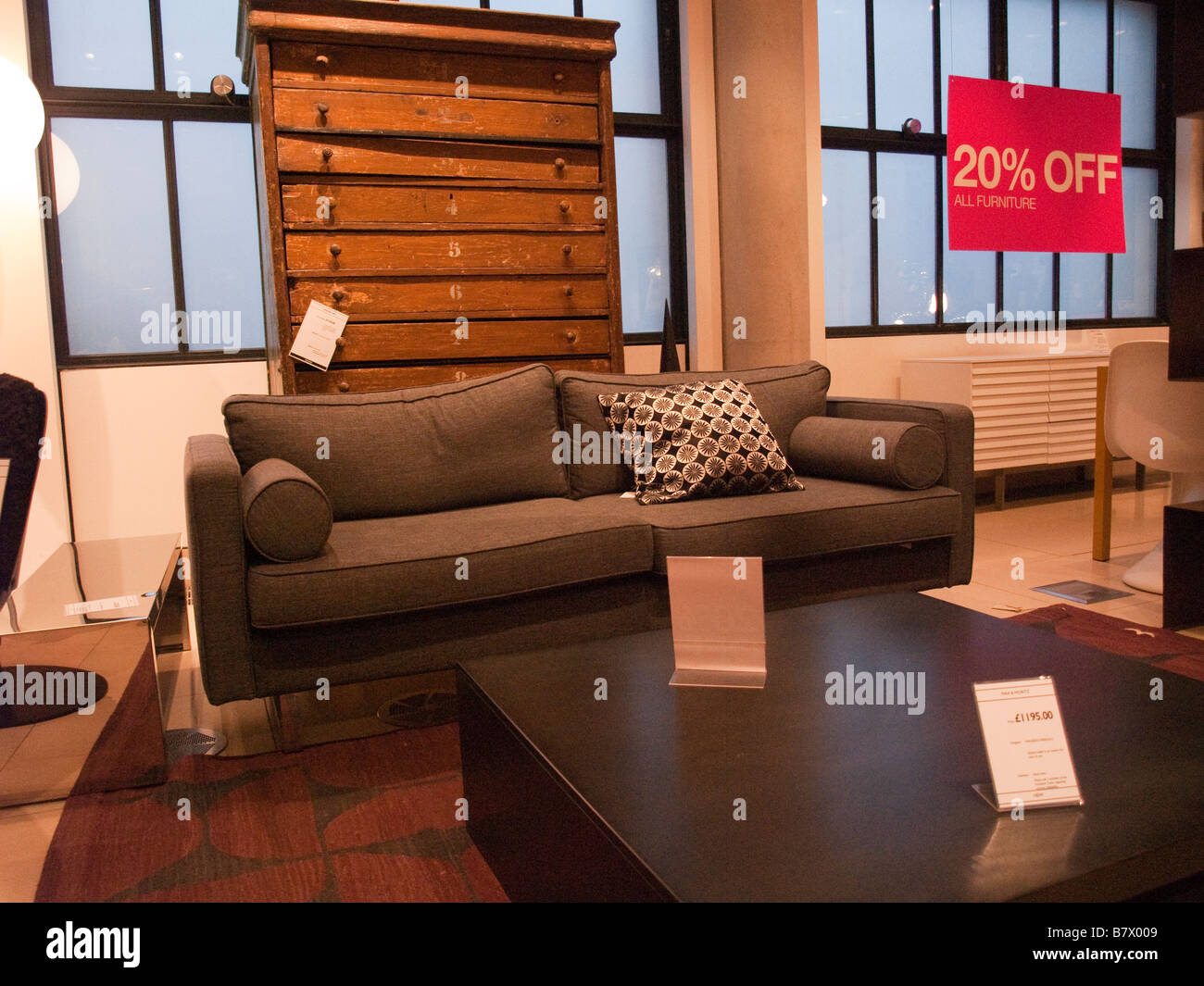 Sofa, Conrad Store Stock Photo - Alamy