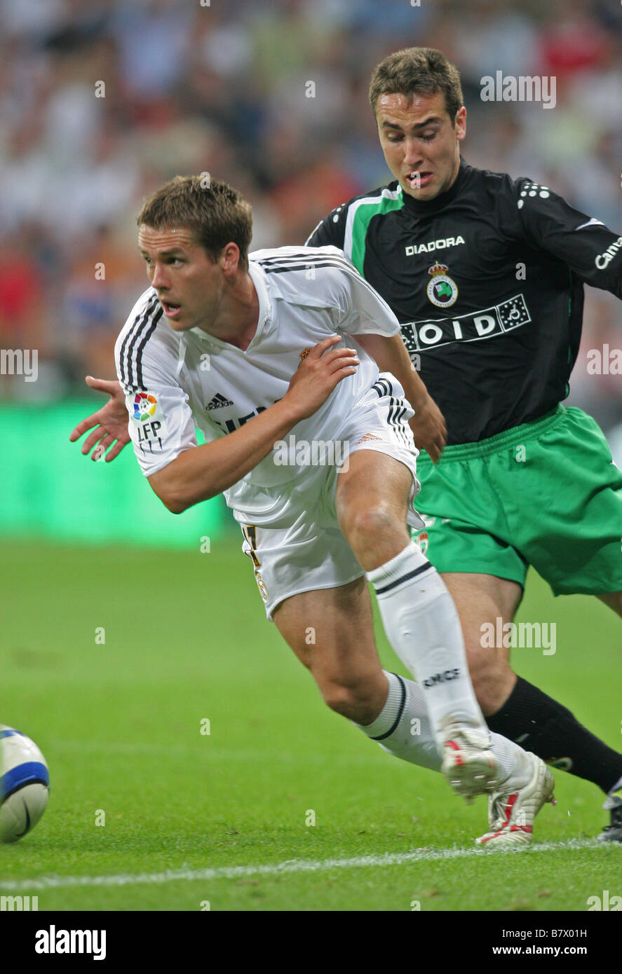 Michael Owen in Real Madrid Football Club Stock Photo - Alamy