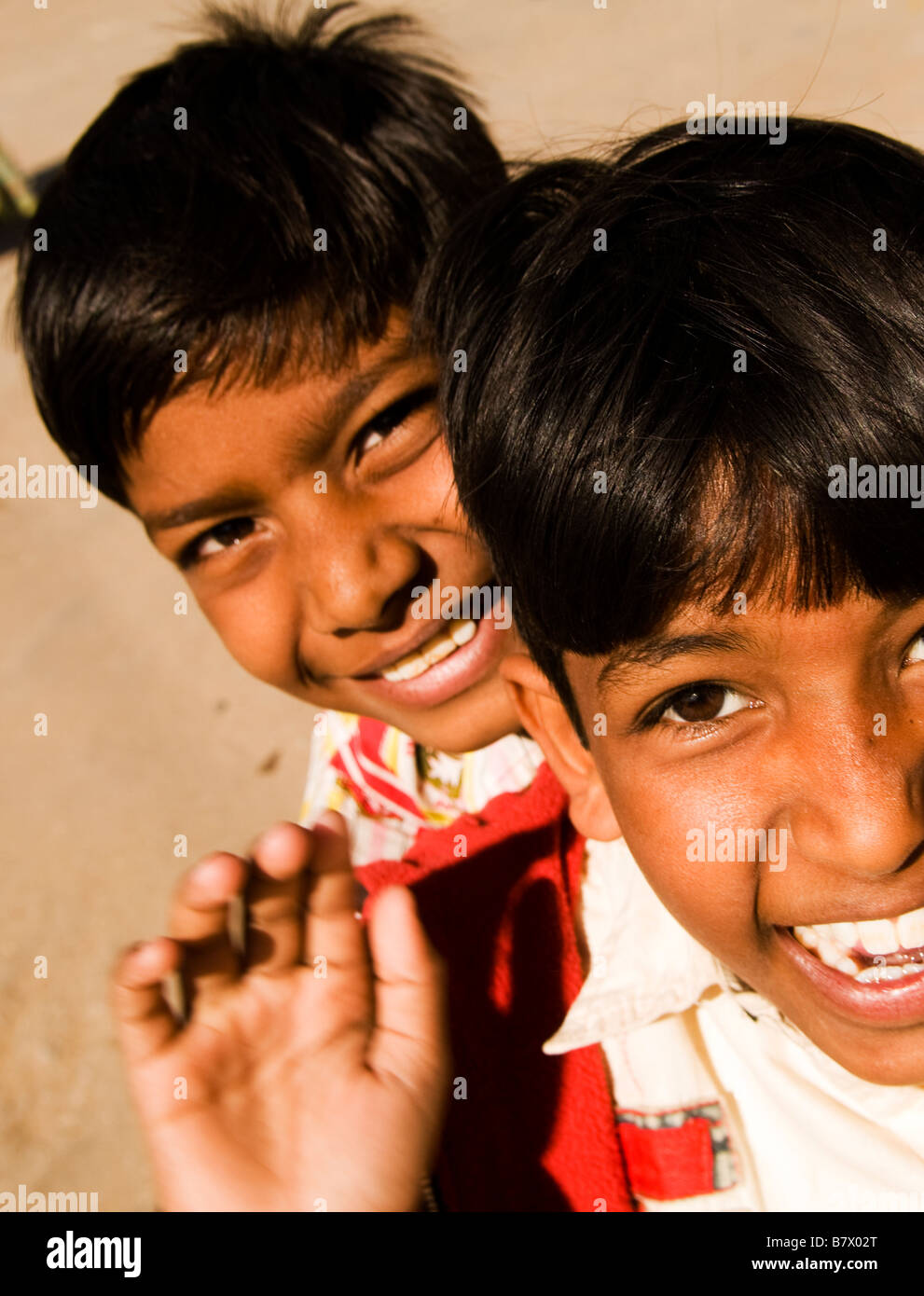 Cute Indian children Stock Photo - Alamy