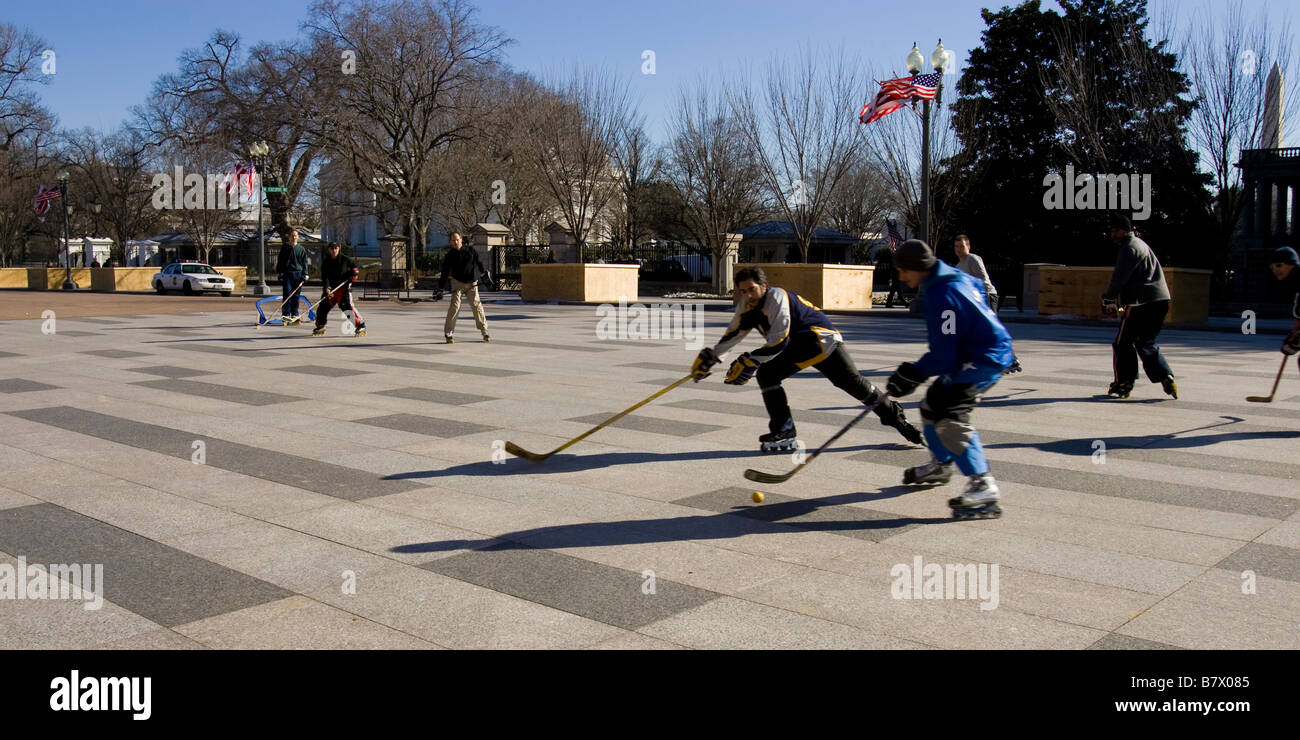 Street hockey hi-res stock photography and images - Alamy