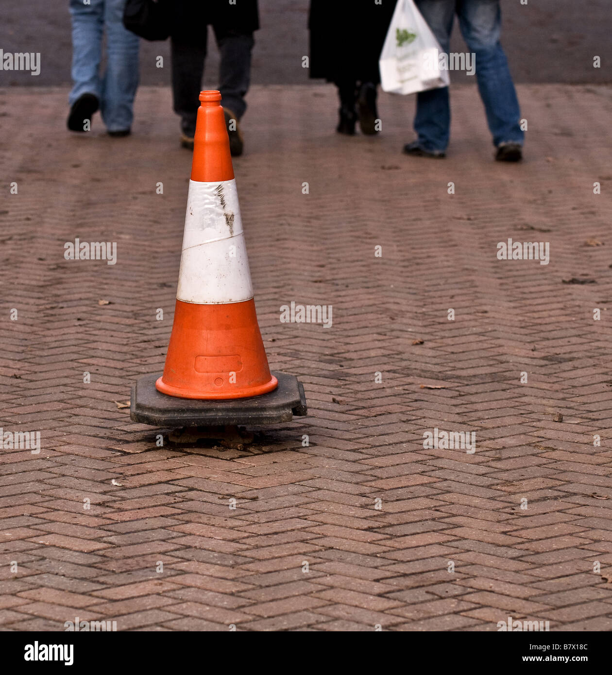 Hazard cone hi-res stock photography and images - Alamy