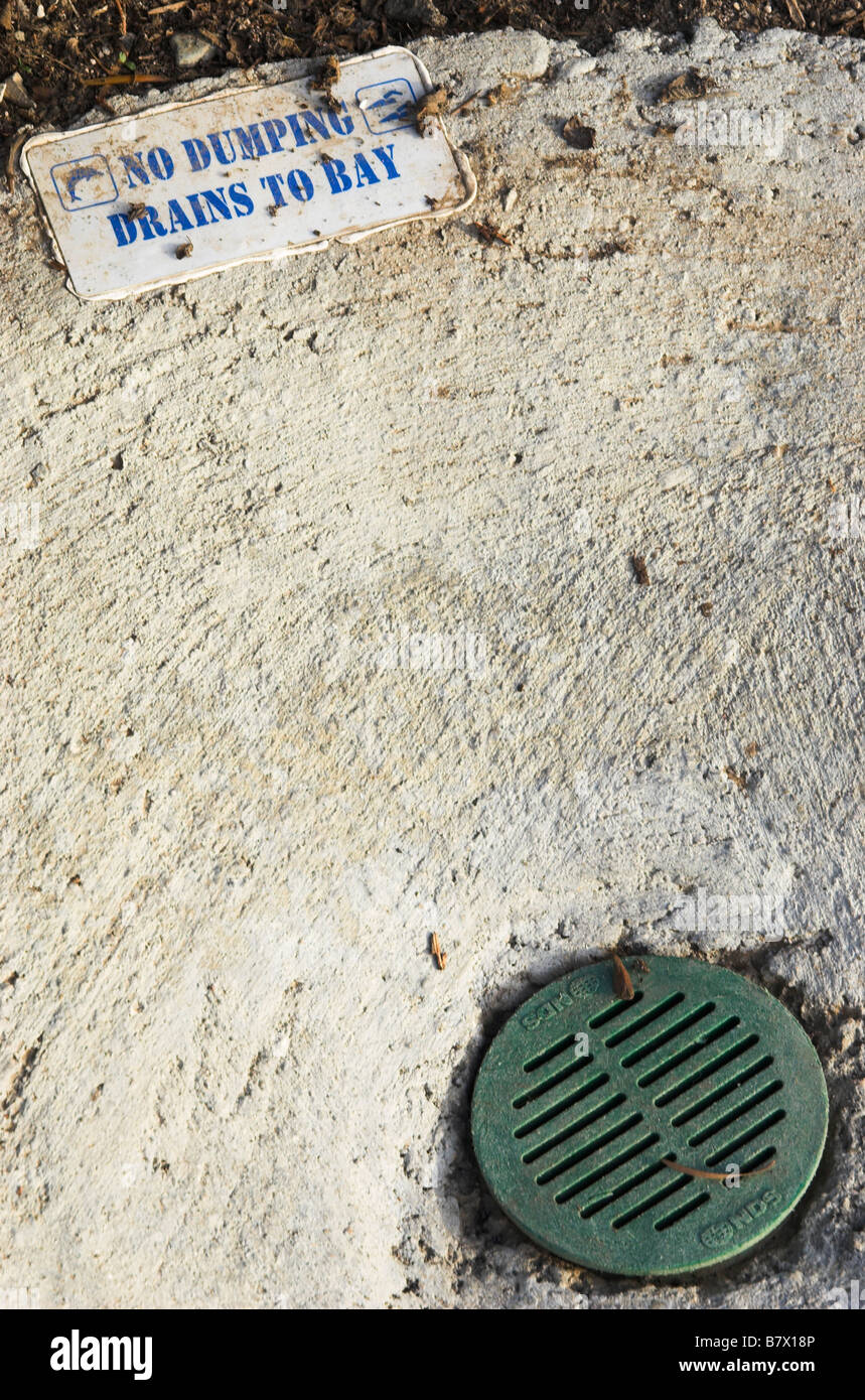 No dumping sign water hi-res stock photography and images - Alamy