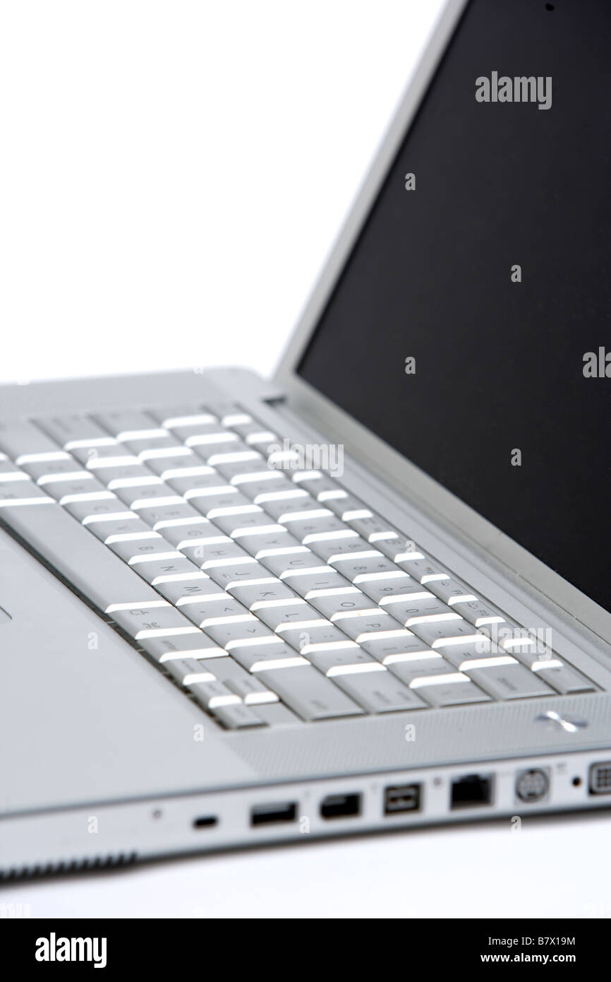 A modern laptop in the studio Stock Photo - Alamy