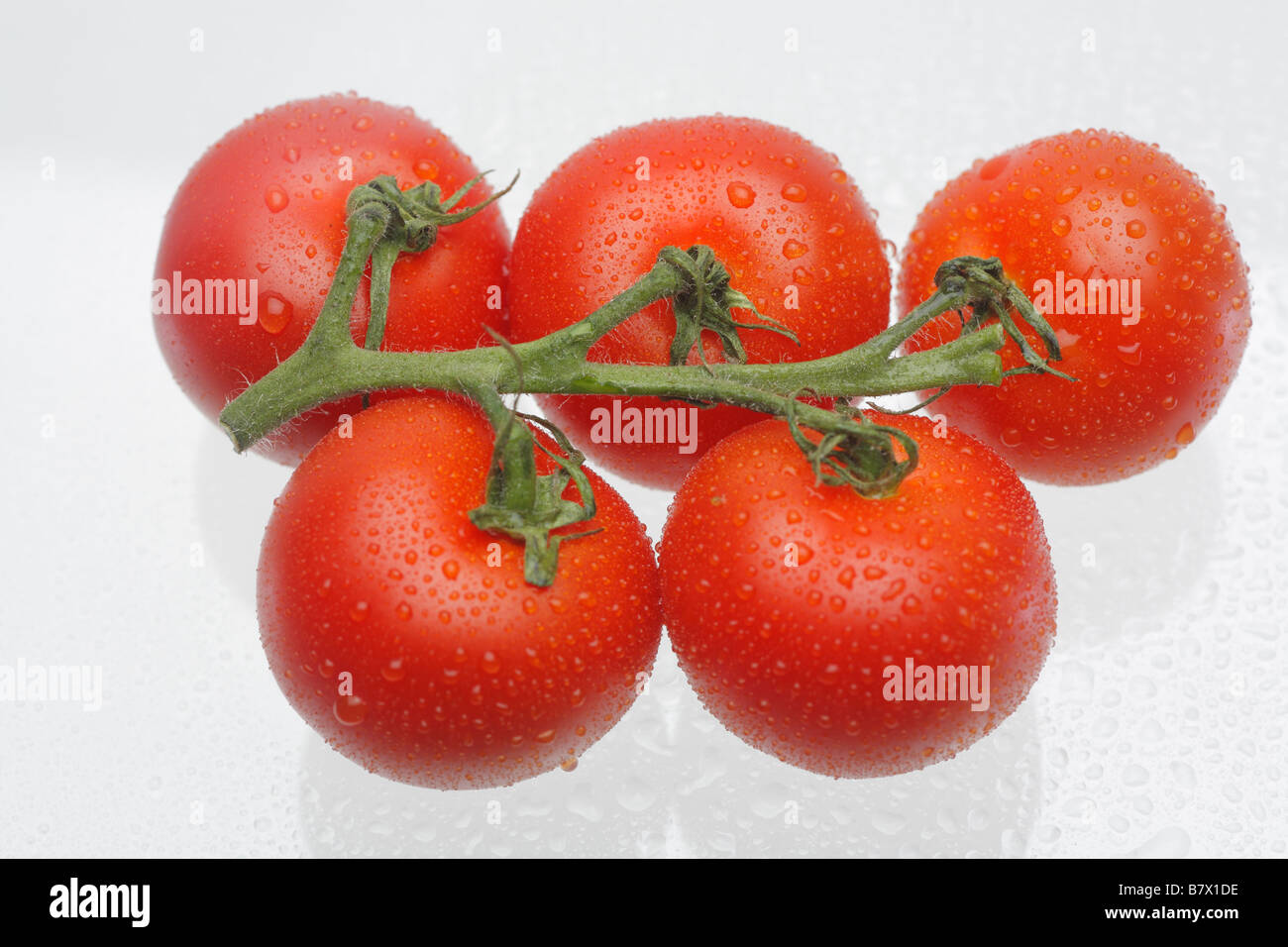 Cherry tomatoes, studio shot Stock Photo - Alamy