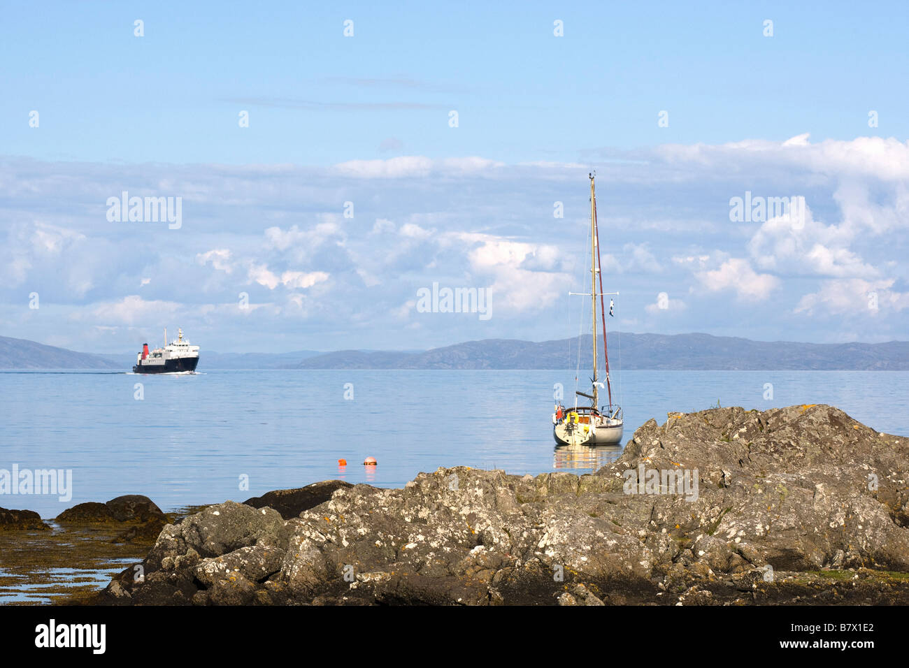 Boats, Colonsay, Scotland Stock Photo - Alamy