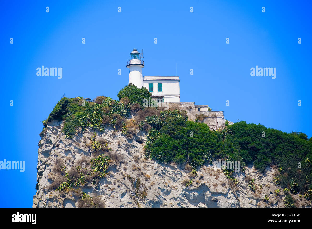 Capri lighthouse hi-res stock photography and images - Alamy
