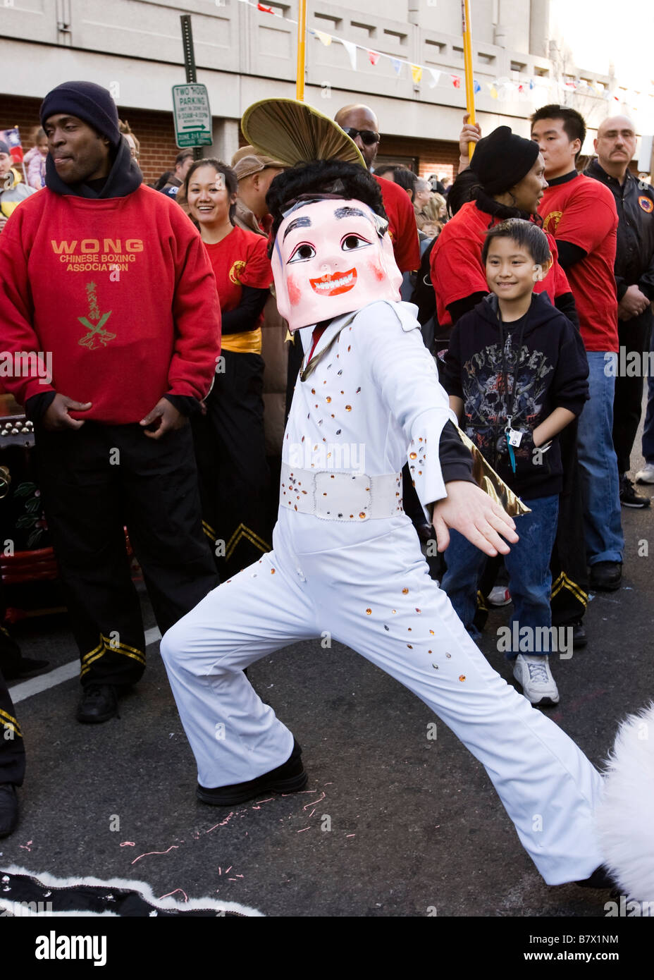 Elvis with mask hi-res stock photography and images - Alamy