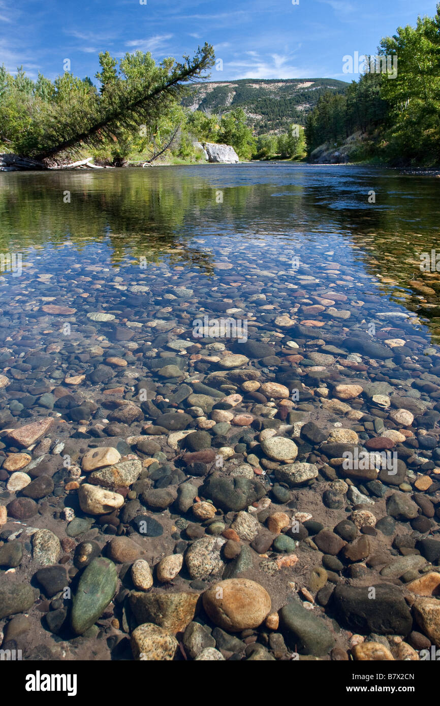 Clear river in the mountains Stock Photo - Alamy