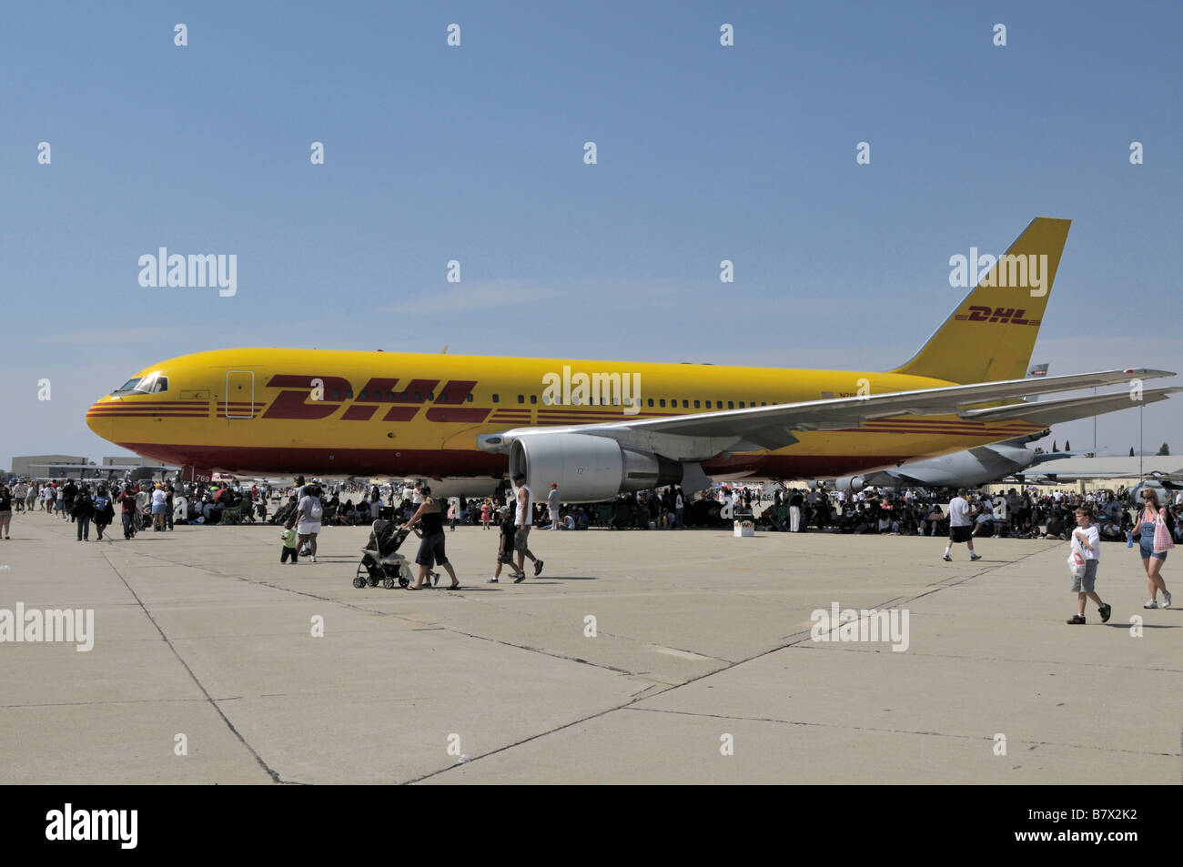 DHL Boeing 767-281 Stock Photo - Alamy