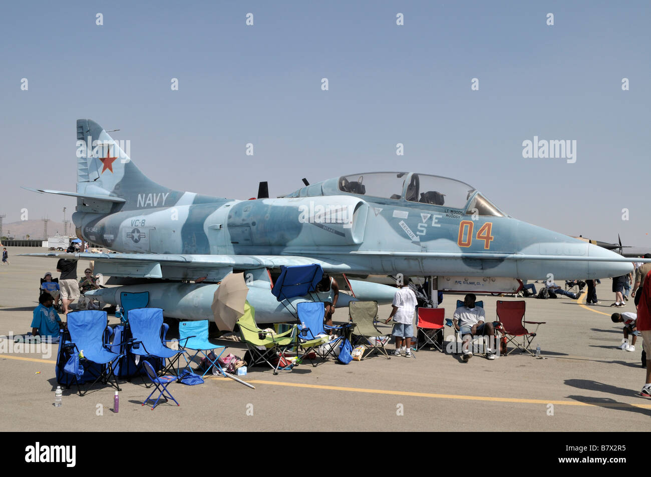 A-4 SKYHAWK FIGHTER JET Stock Photo - Alamy