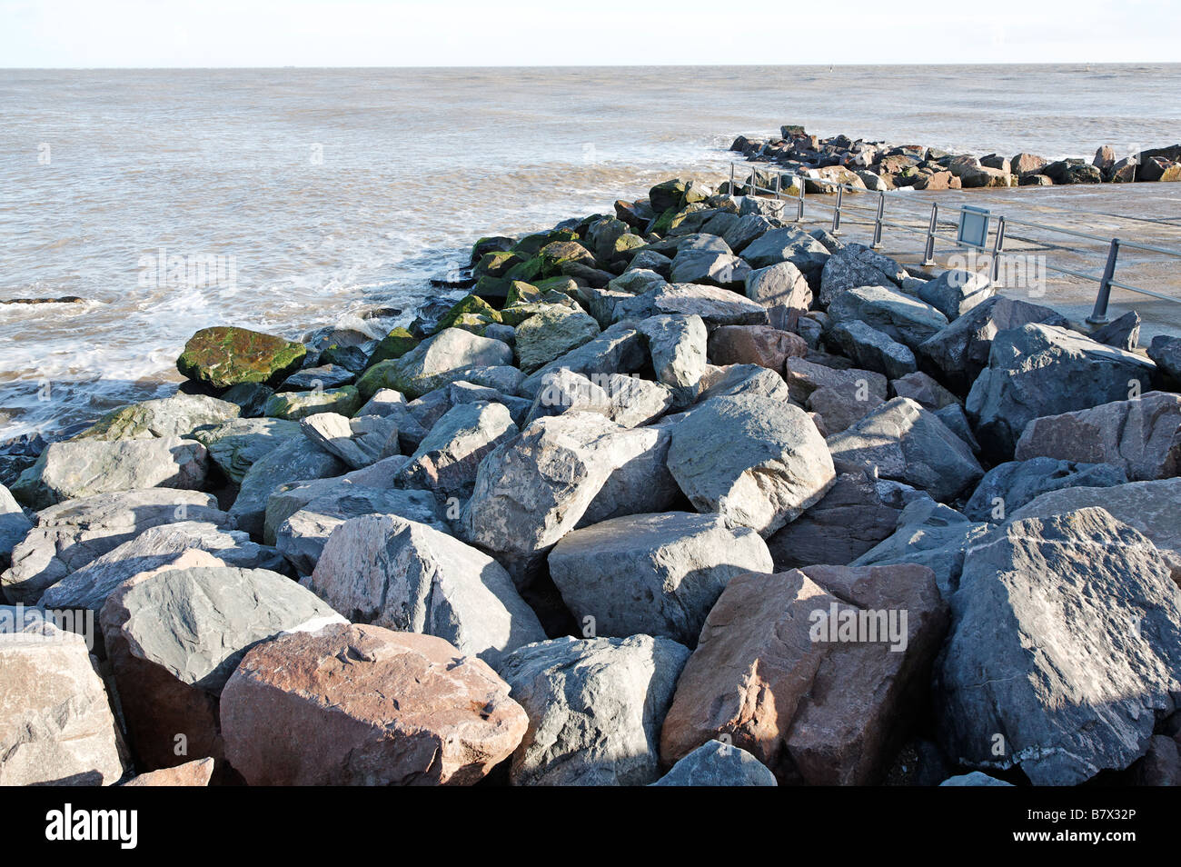 Ness Point Coastal defences Lowestoft Suffolk England Stock Photo - Alamy