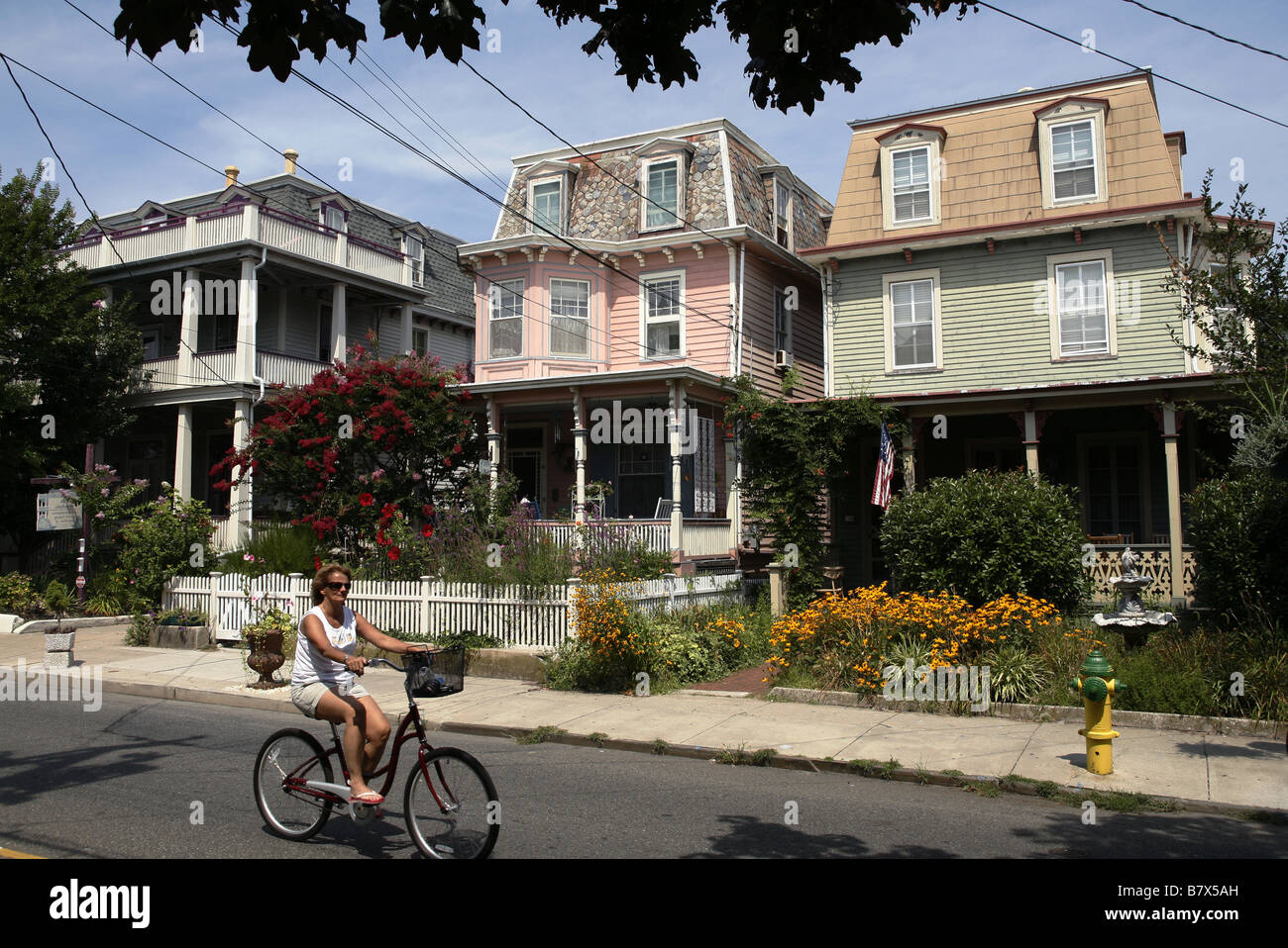 Victorian architecture cape may hi-res stock photography and images - Alamy