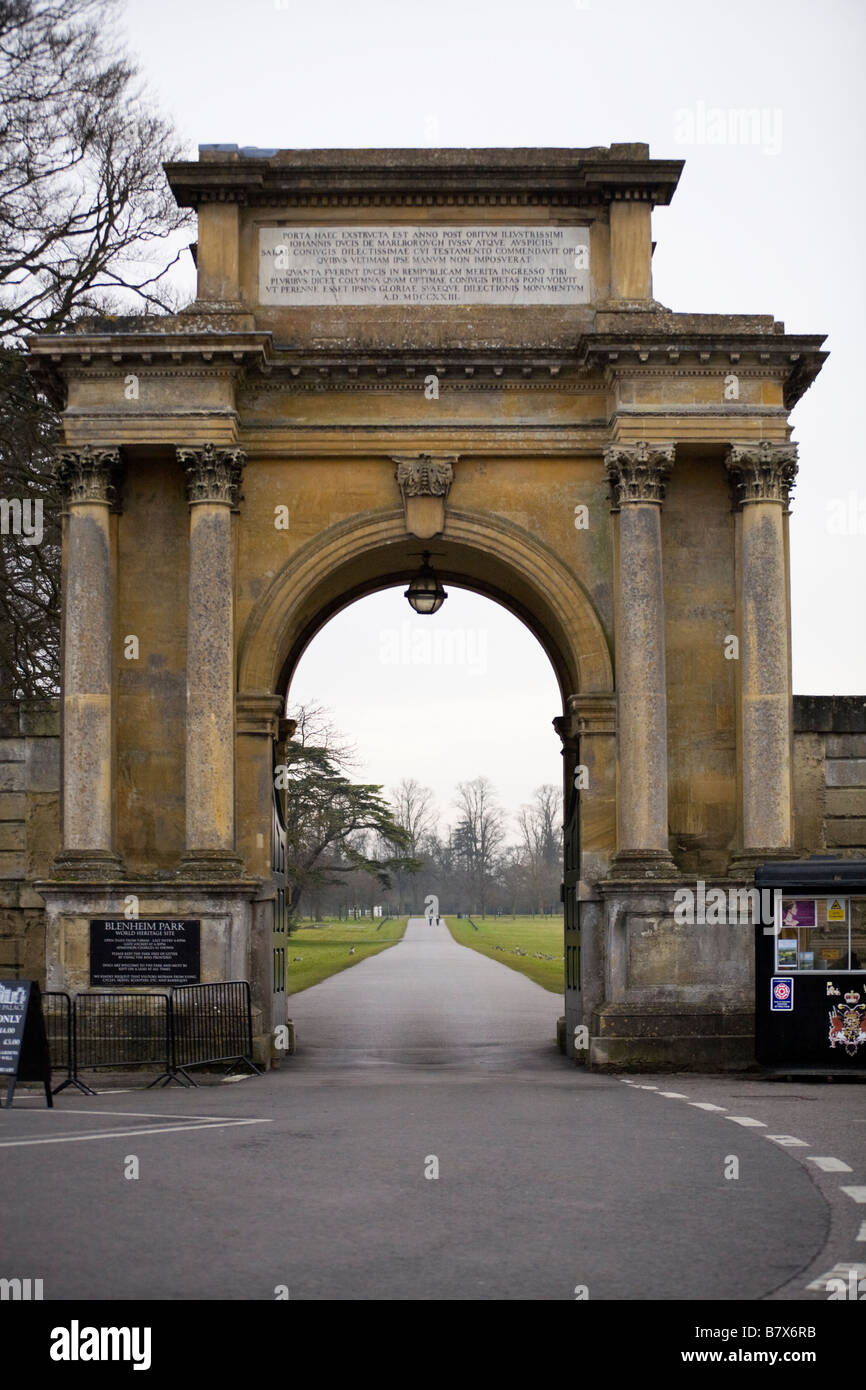 Triumphal Arch – also known as the Woodstock Gate – entrance to ...