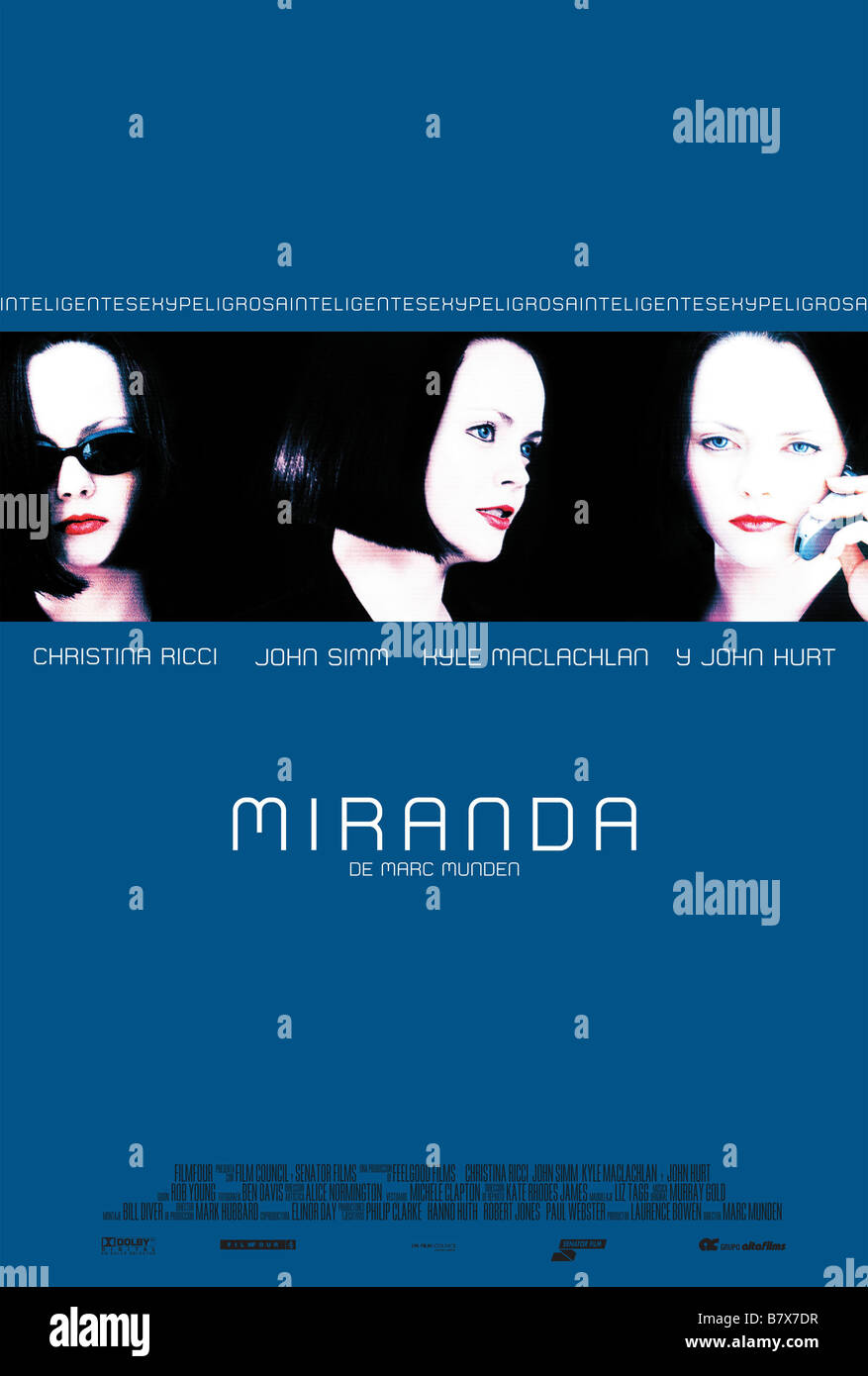 Miranda Miranda Year: 2002 - UK Christina Ricci Affiche , Poster ...