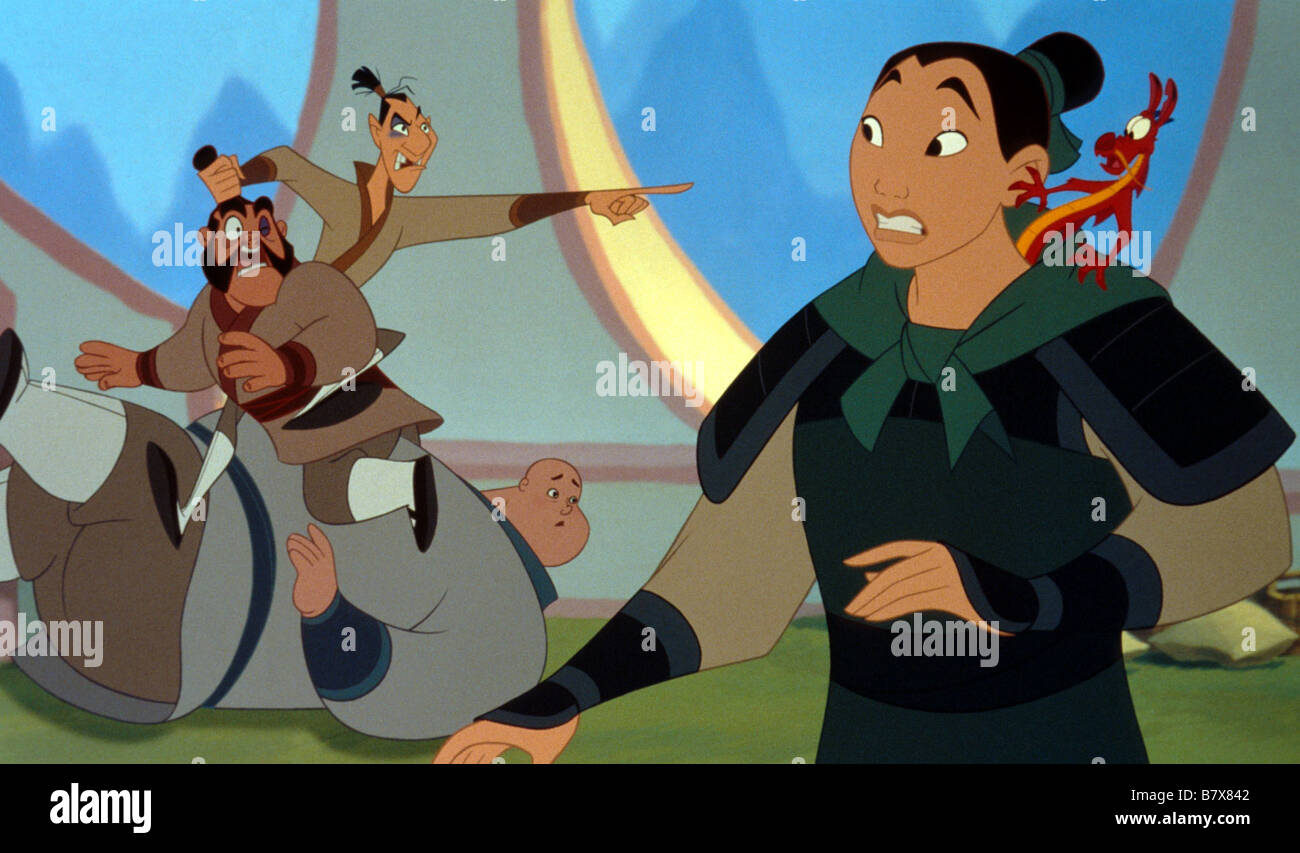 Mulan Year: 1998 USA Director: Tony Bancroft Barry Cook Animation Stock ...
