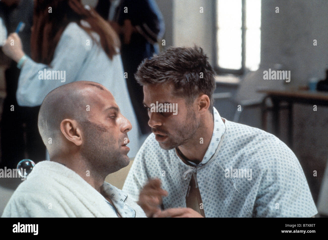 Twelve Monkeys Year: 1995 USA Bruce Willis , Brad Pitt Director: Terry ...