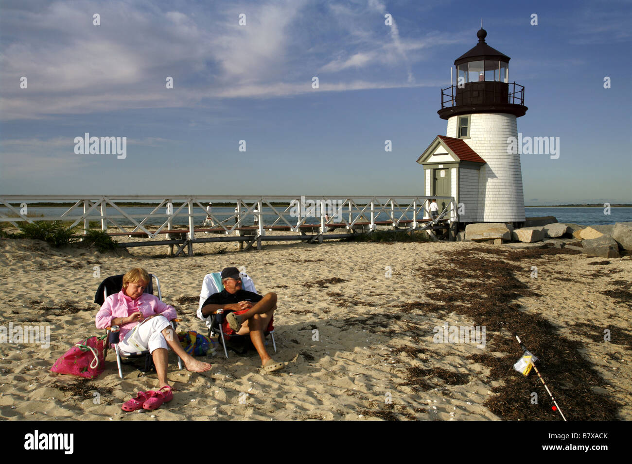 Brant Point Light, Lighthouse, Nantucket Island, Massachusetts, USA ...