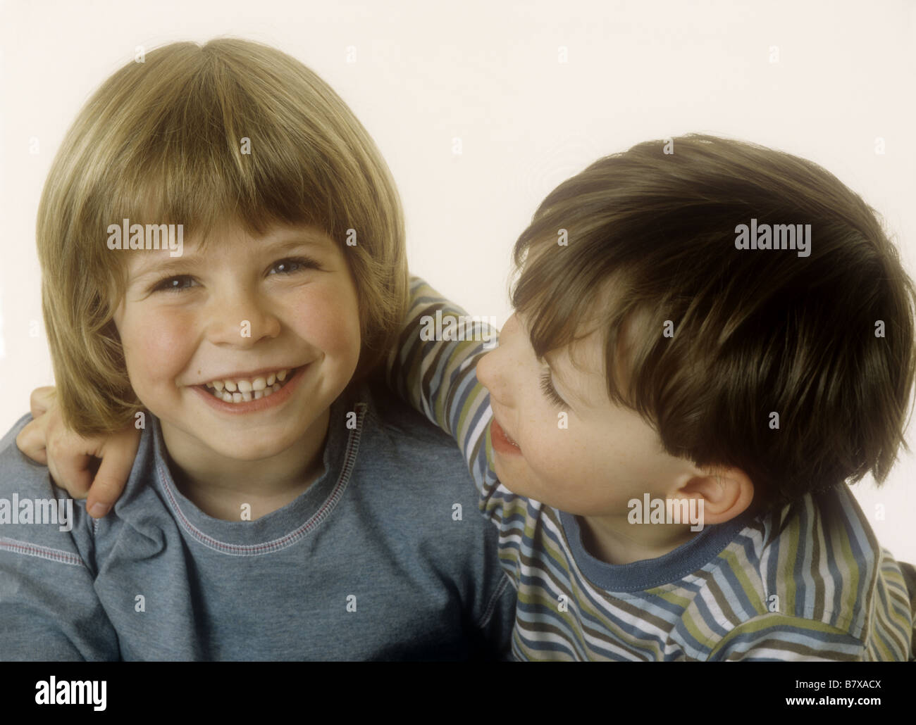 Cheeky two year old boy hi-res stock photography and images - Alamy