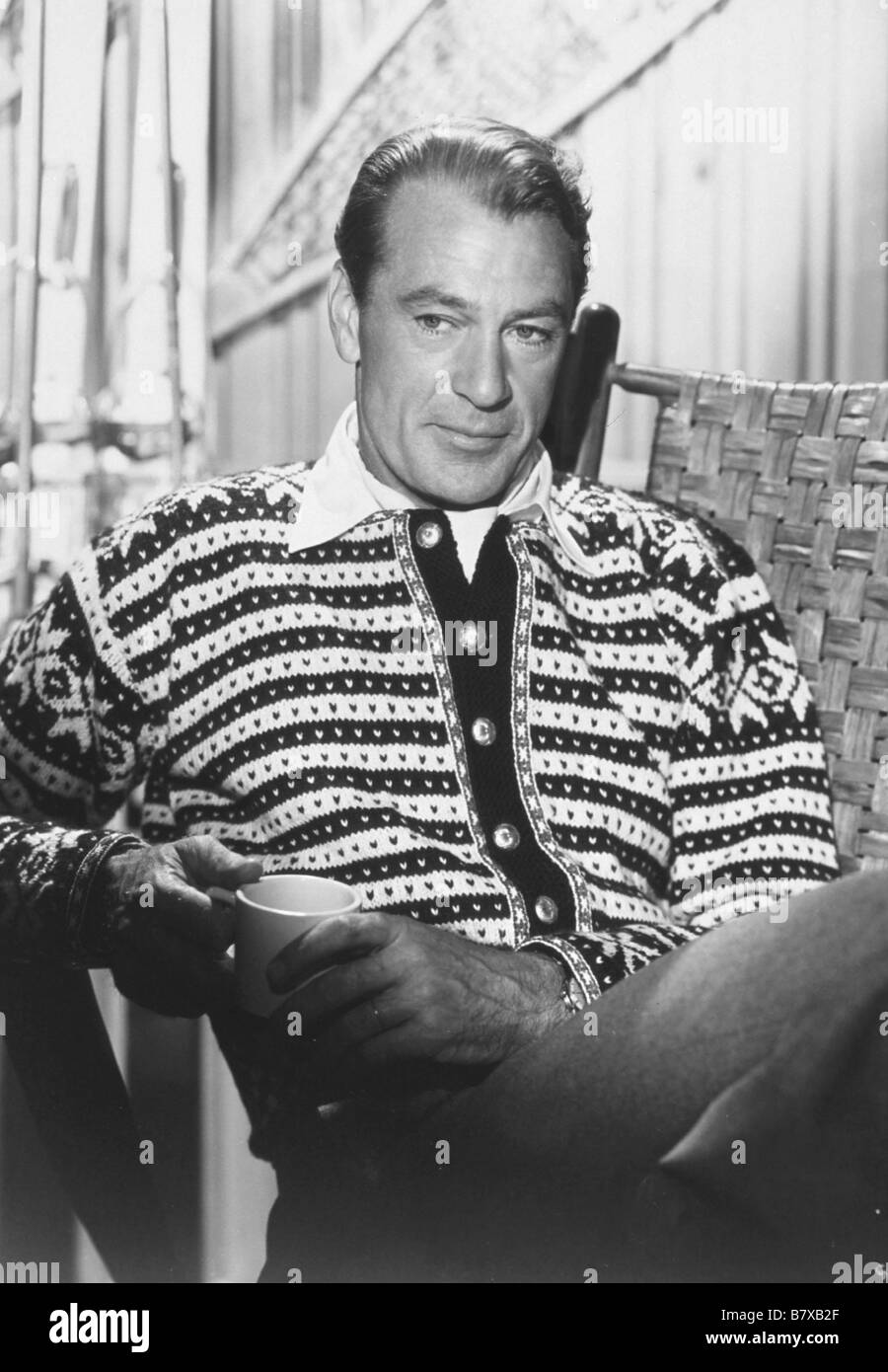 Gary Cooper American actor Stock Photo - Alamy