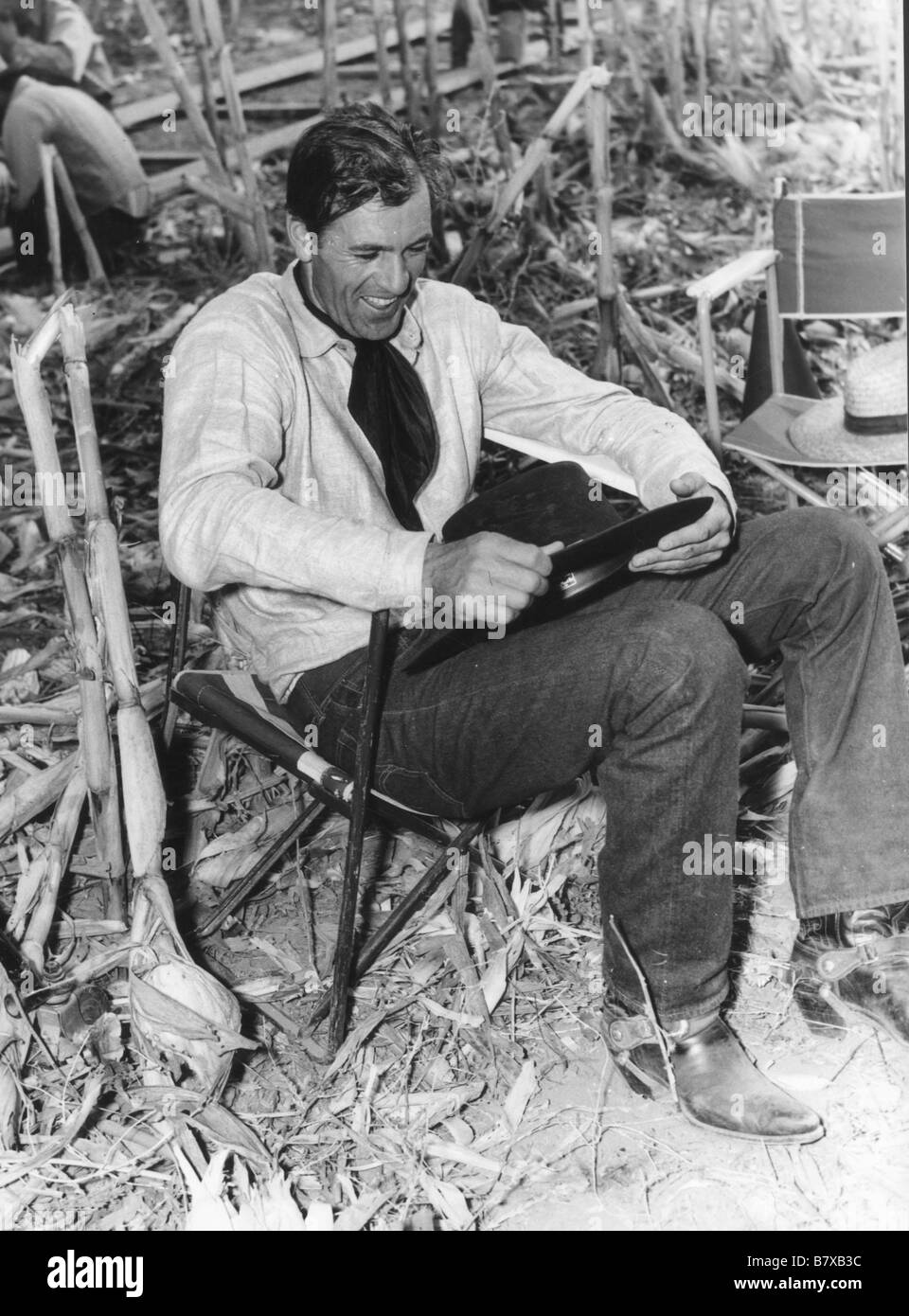 Gary Cooper American actor Stock Photo - Alamy
