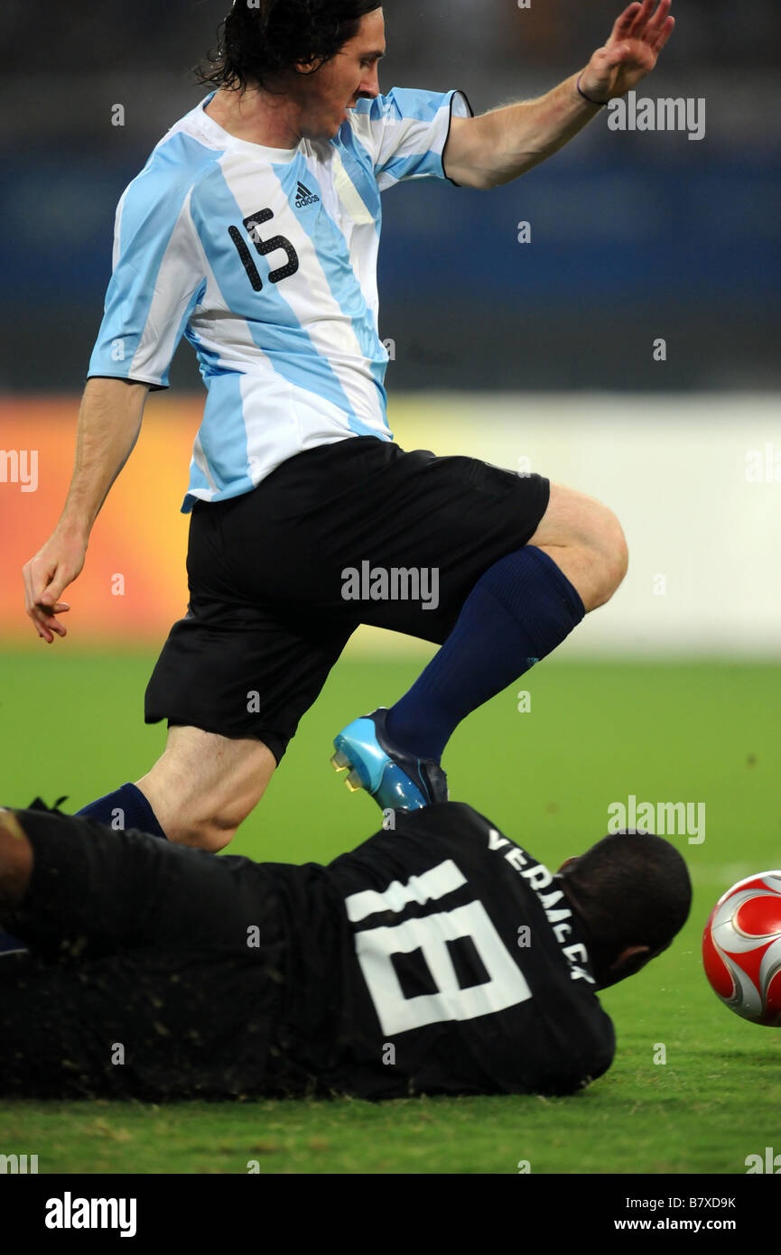 Lionel messi argentina 2008 hi-res stock photography and images - Alamy