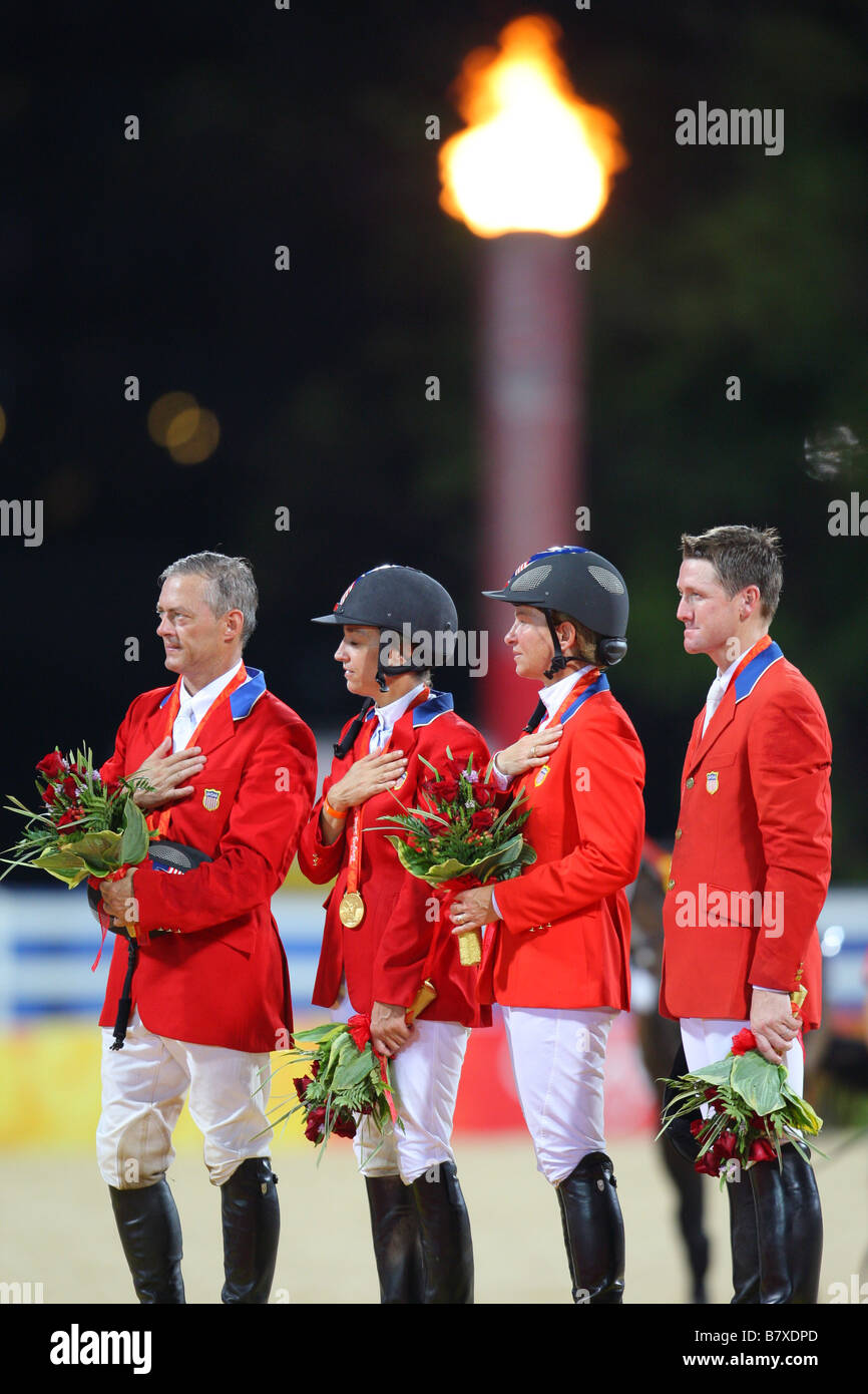 United States National Team USA August 18 2008 Equestrian The USA ...
