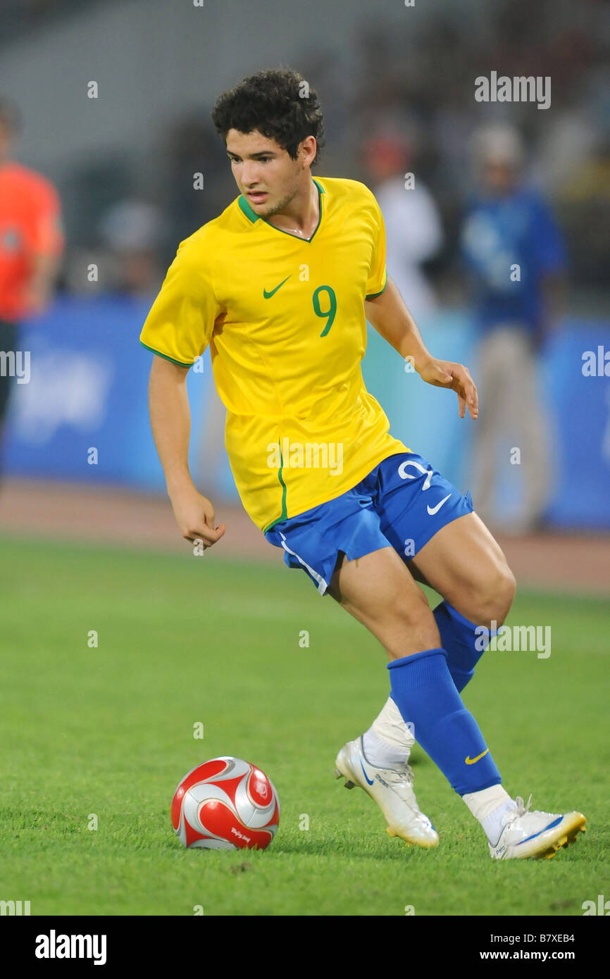 Alexandre Pato BRA AUGUST 19 2008 Football Beijing 2008 Olympic Games ...