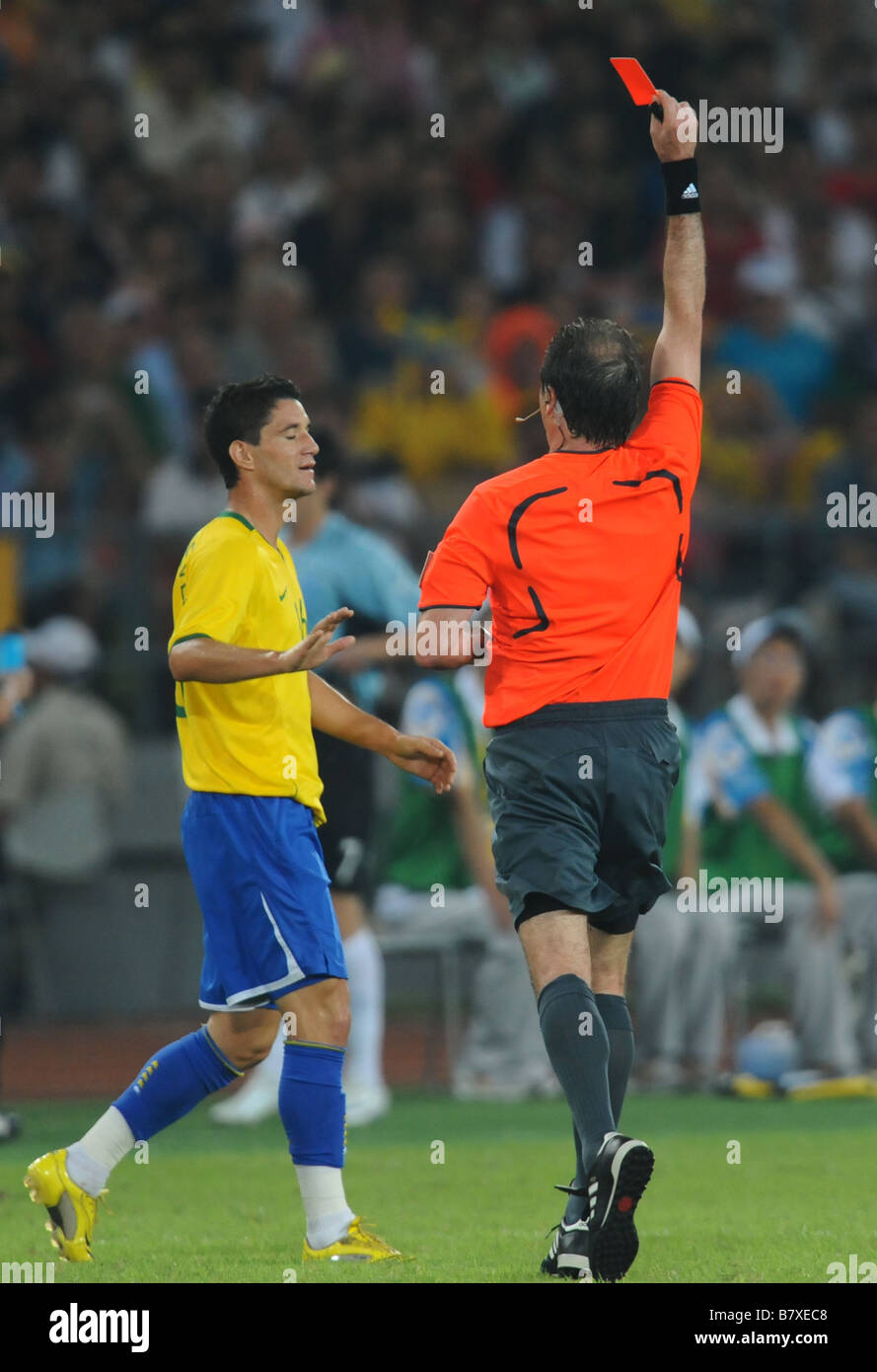 Thiago Neves BRA AUGUST 19 2008 Football Beijing 2008 Olympic Games ...