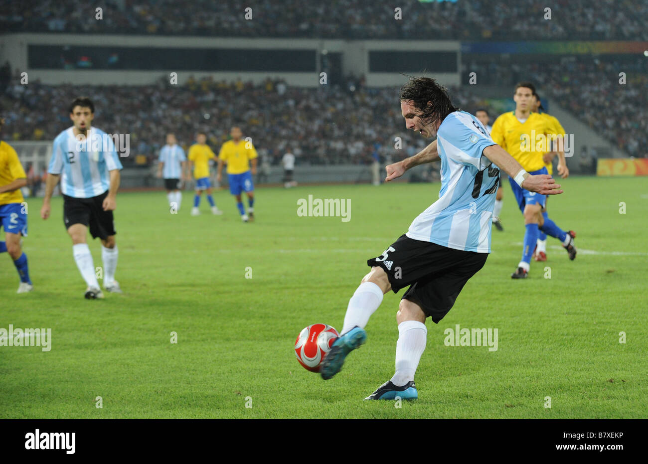 Lionel Messi ARG AUGUST 19 2008 Football Beijing 2008 Olympic Games ...