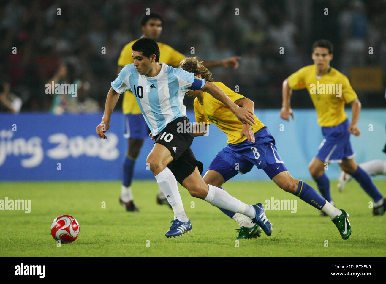 Juan Roman Riquelme ARG AUGUST 19 2008 Football Beijing 2008 Olympic ...