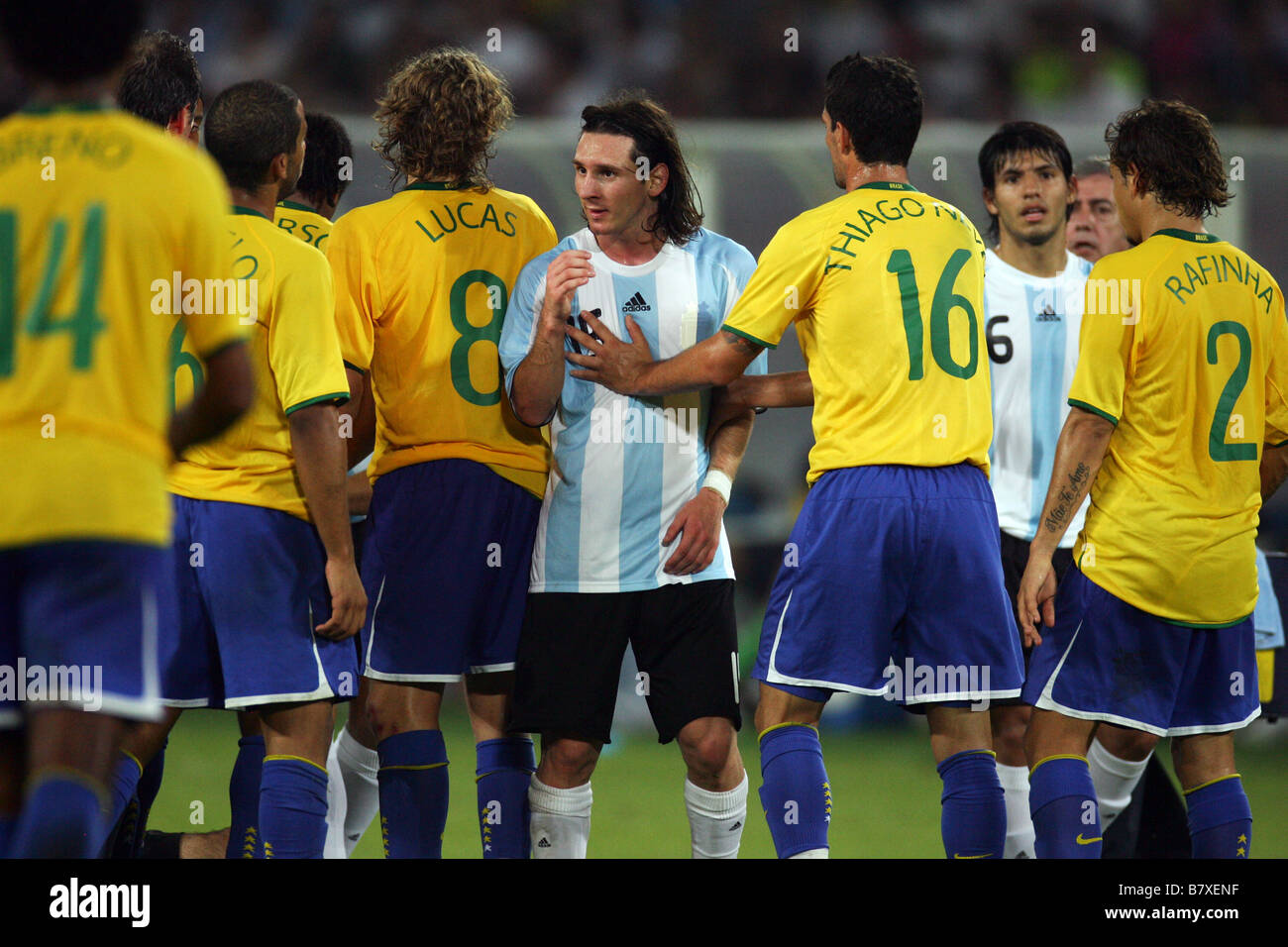 Lionel Messi ARG AUGUST 19 2008 Football Beijing 2008 Olympic Games ...