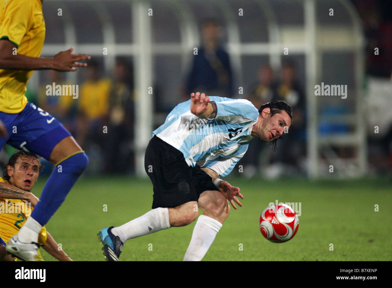 Lionel Messi ARG AUGUST 19 2008 Football Beijing 2008 Olympic Games ...