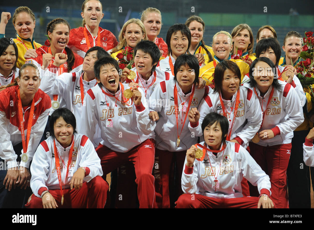 Japan team group JPN USA team group USA Australian team group AUS ...