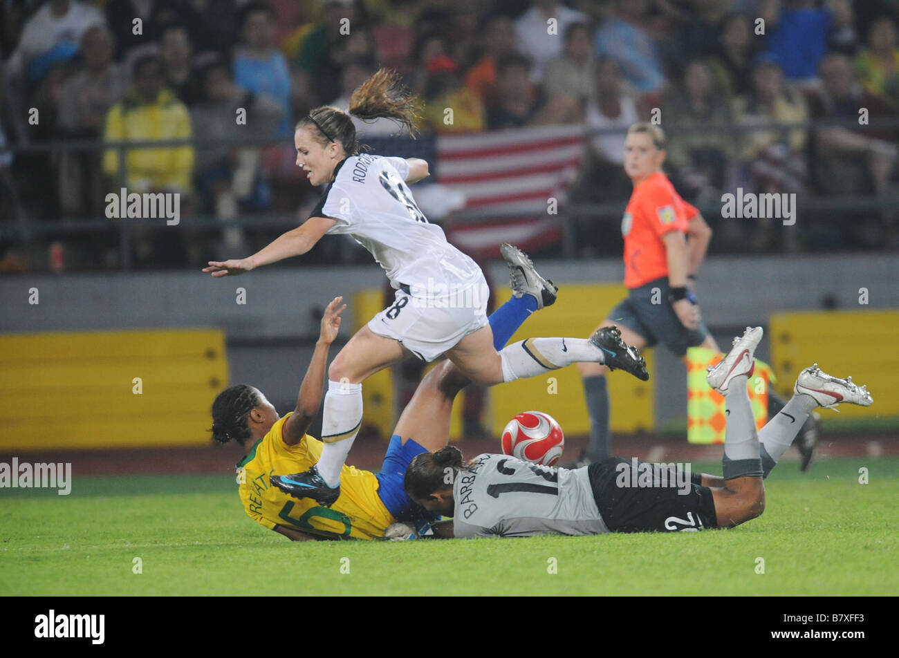 Amy Rodriguez USA AUGUST 21 2008 Football Beijing 2008 Olympic Games ...